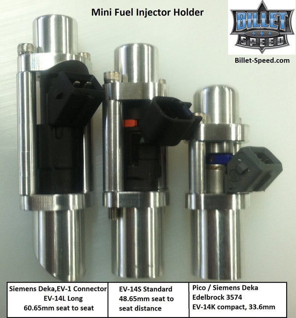 Fuel Injector Holder - Small | Additional Injector Holder EFI – Billet ...
